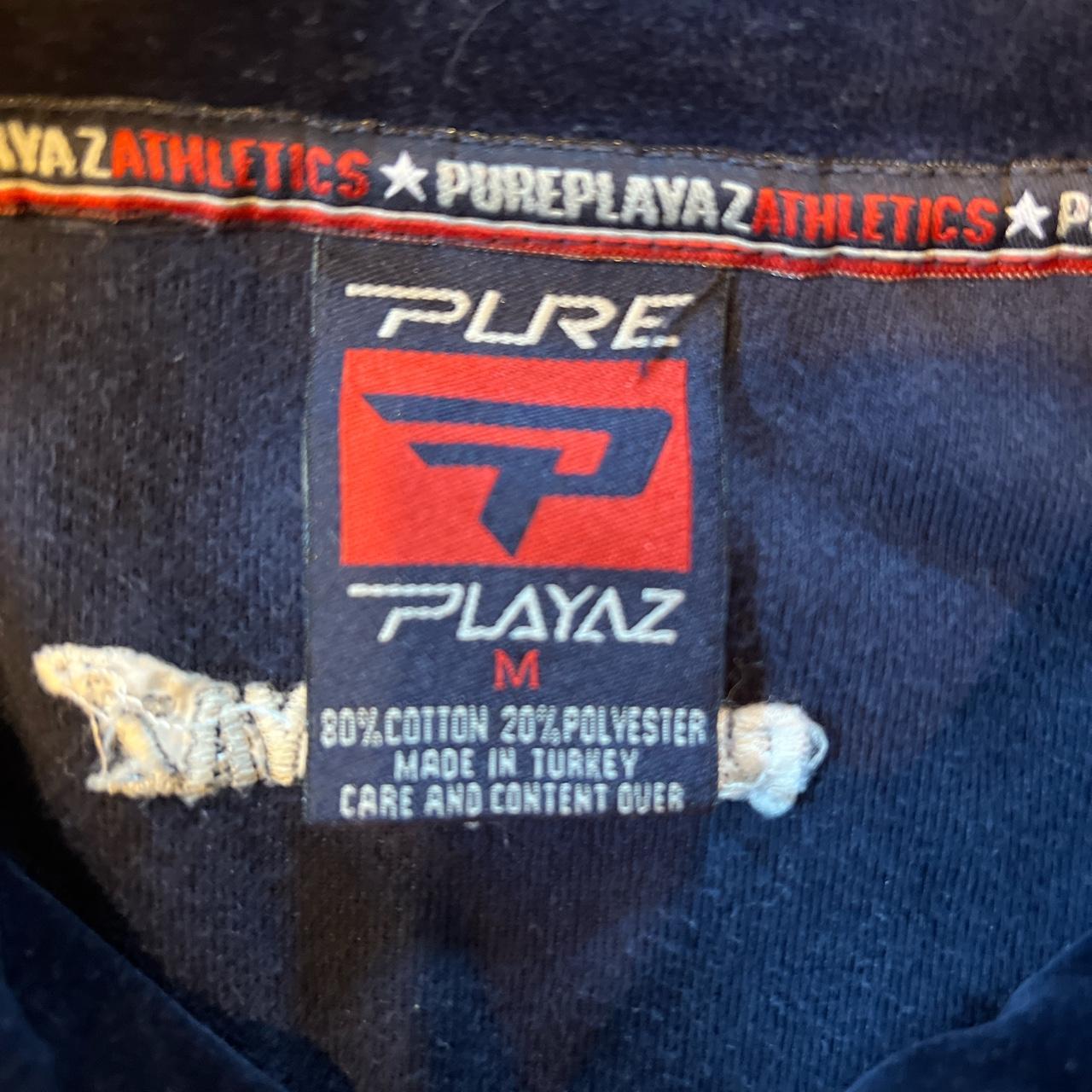 PURE PLAYAZ vintage velour zip up. - Depop