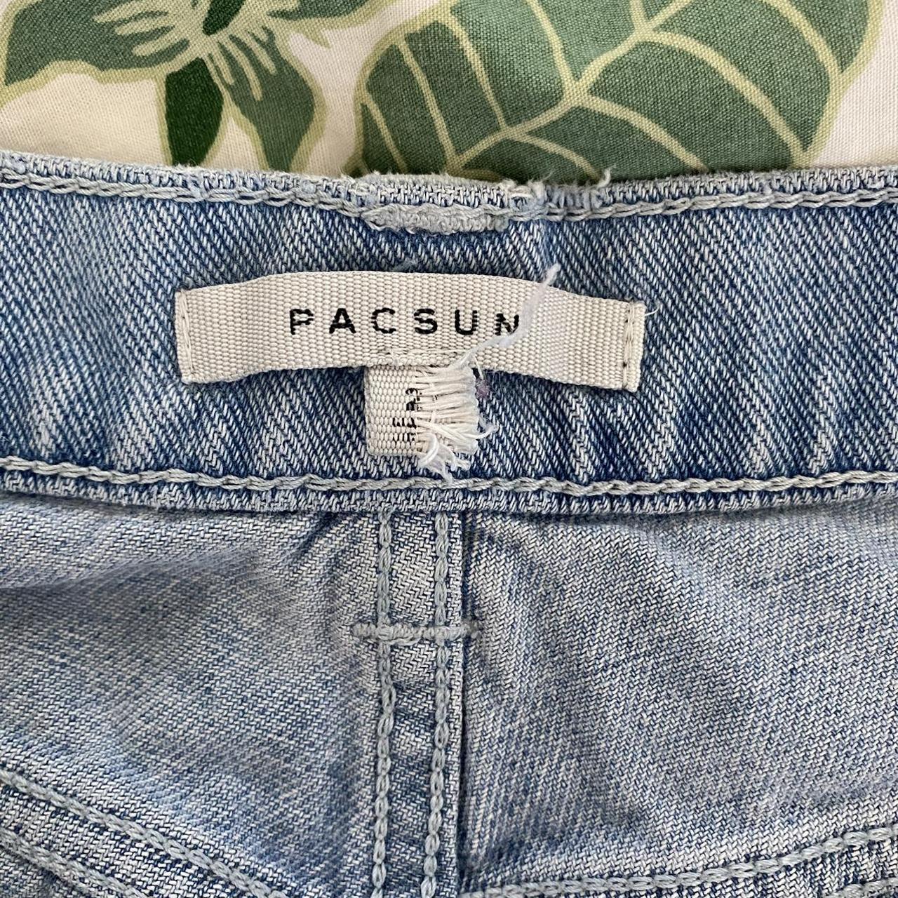 pacsun two toned carpenter pants. worn multiple... - Depop
