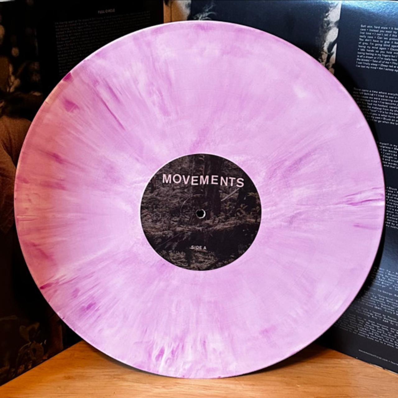 Movements- Feel Something Vinyl SEALED purple and... - Depop