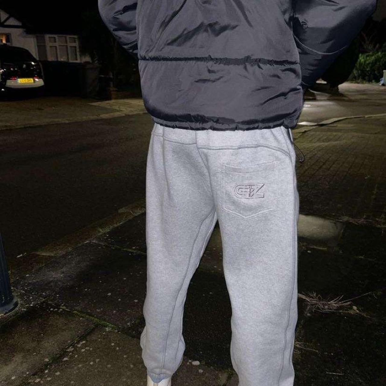 GARMZ grey trackies #cortiez #stussy #greytrackies... - Depop