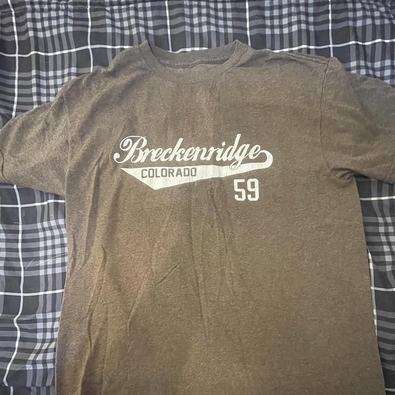 large brown vintage tee - Depop