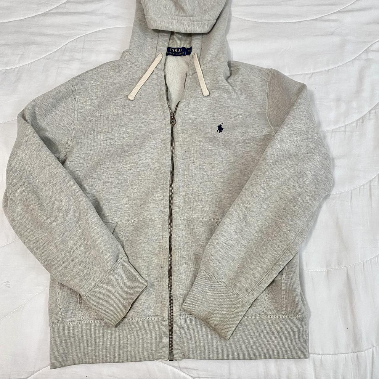 Polo Ralph Lauren Zip up hoodie soo cute and cozy,... - Depop