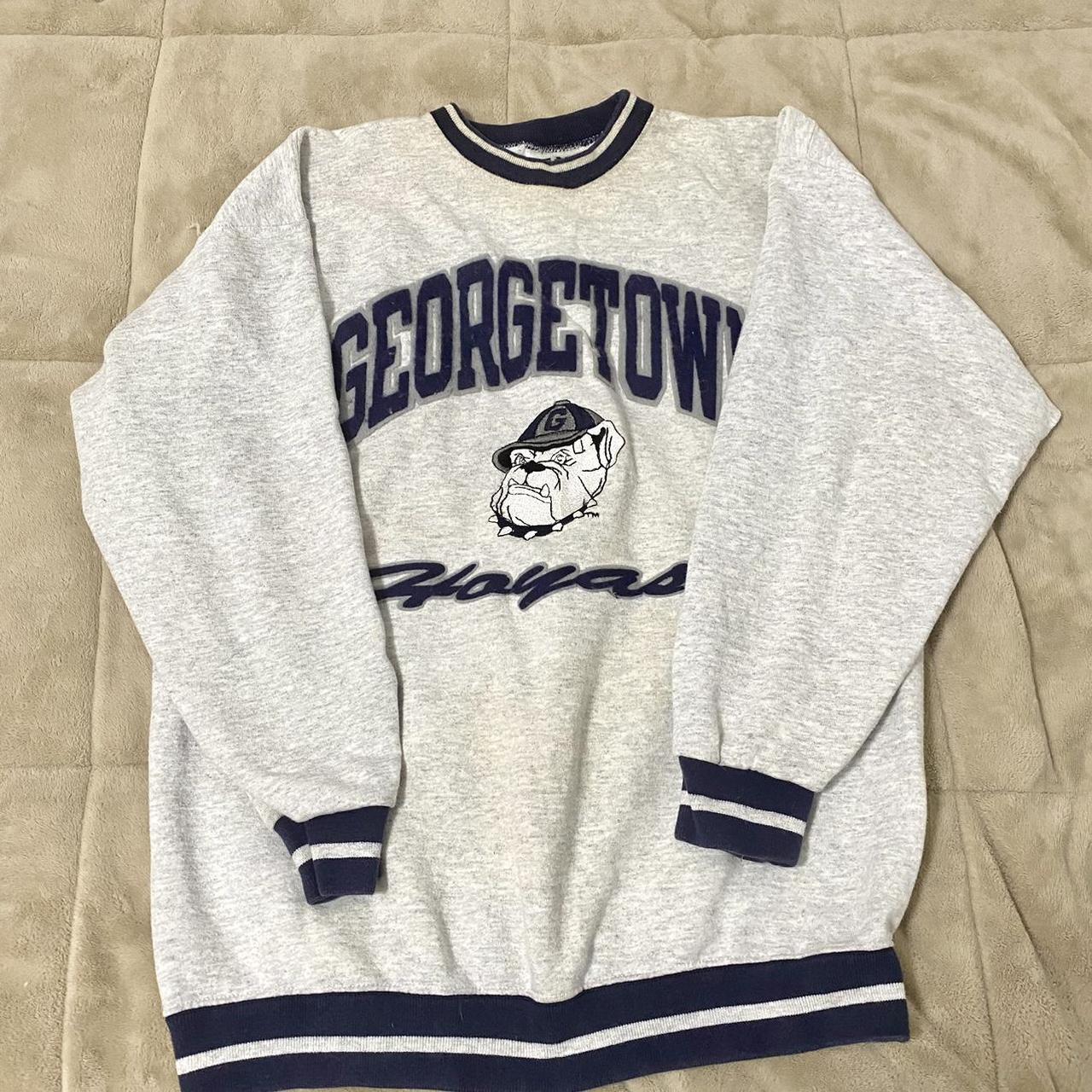 Vintage Georgetown Crewneck 💙 vintage Georgetown... - Depop