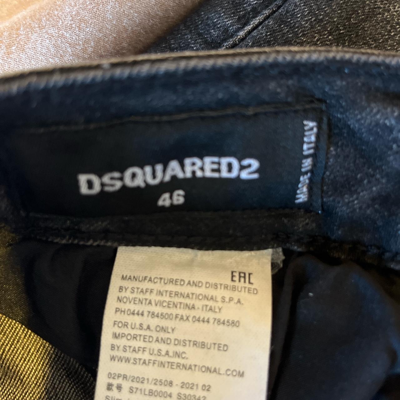 Dsquared black skinny jeans with paint splatter I’ve... - Depop