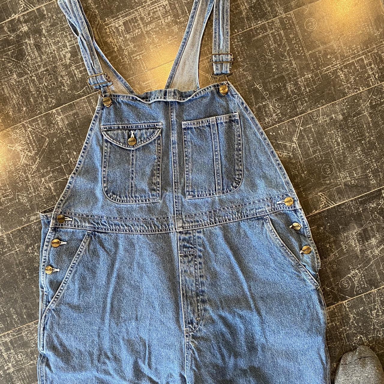Vintage LLBean Overalls XL Awesome and comfy Waist... - Depop