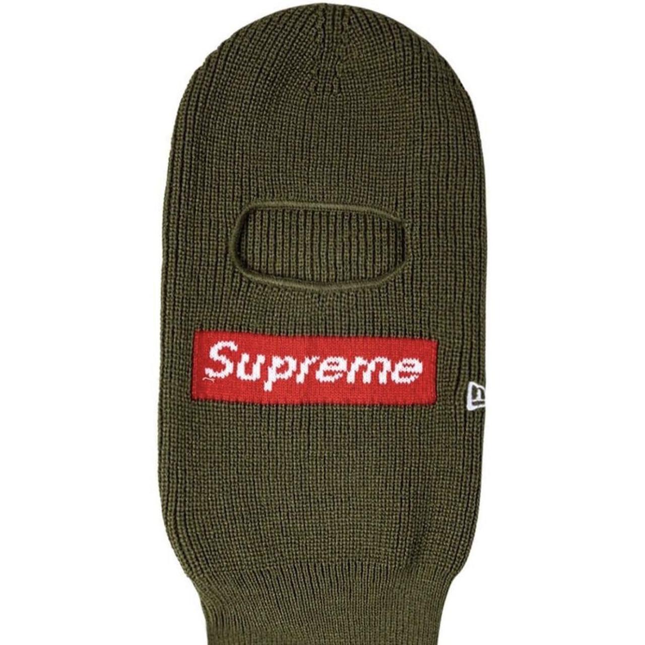 Supreme New Era Box Logo Knitted Balaclava - Depop