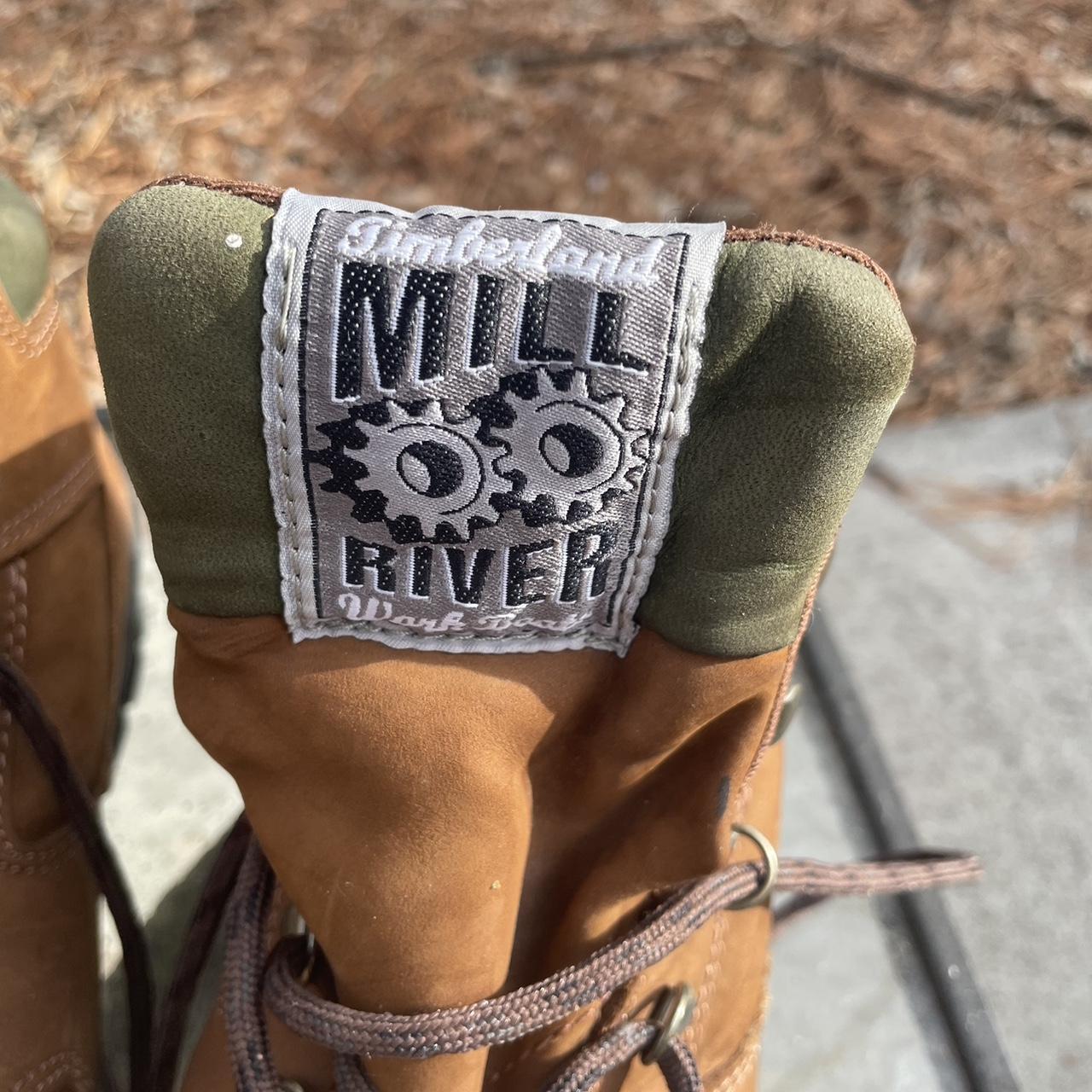 Timberland Mill River steel tow boots men’s 9. Open... - Depop