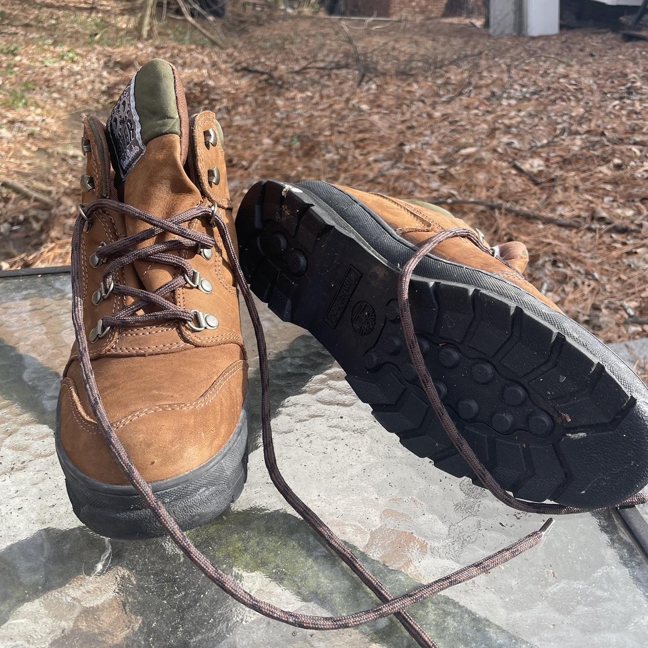 Timberland Mill River steel tow boots men’s 9. Open... - Depop