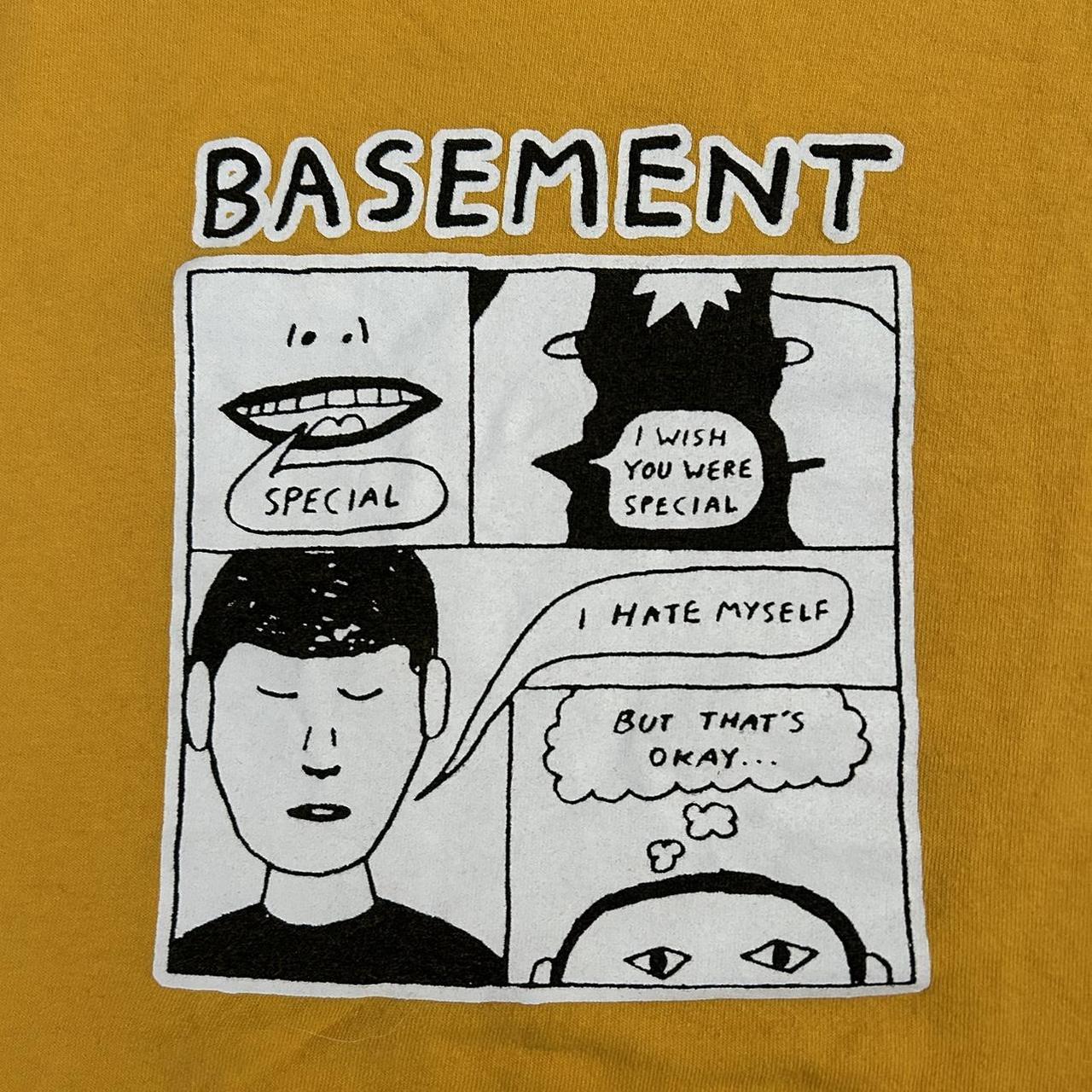 basement band tee. really good condition - collar is... - Depop