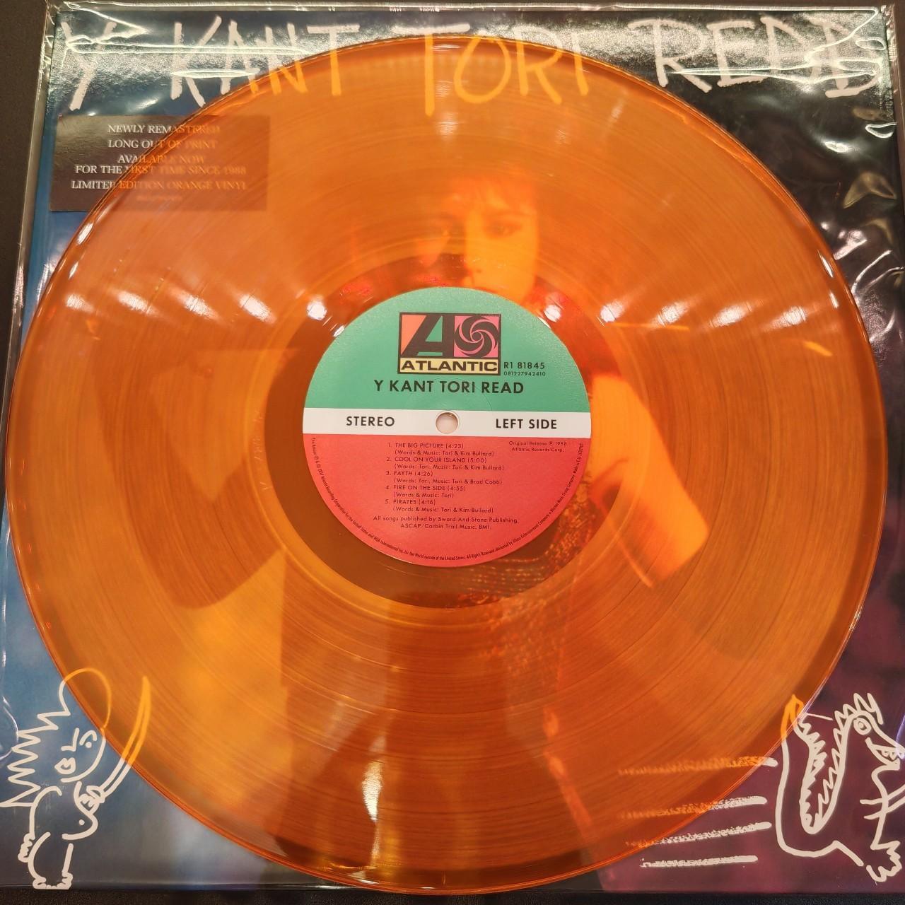 Y Kant Tori Read - Translucent Orange Vinyl... - Depop