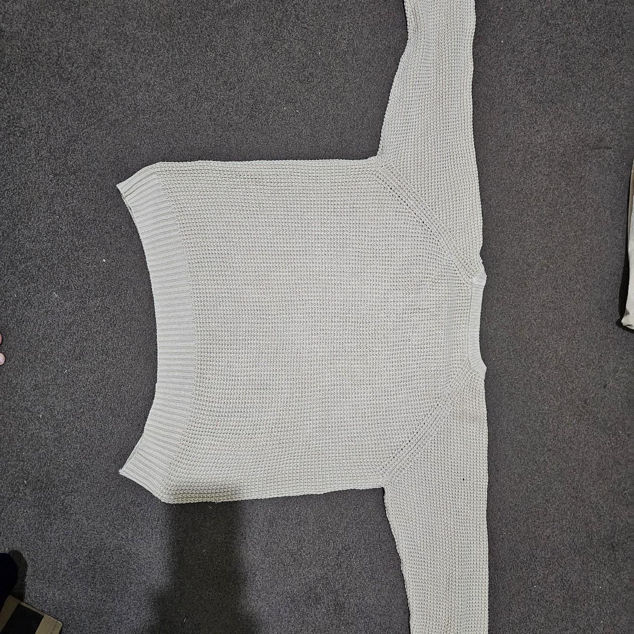 Cream/Bone colour large Mr Simple jumper. Warm layer... - Depop