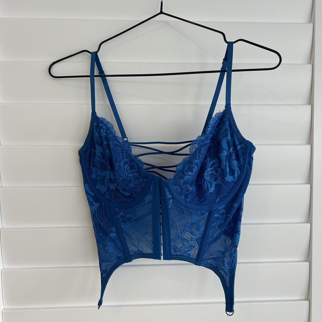 glassons lace corset - size 10 - great condition - Depop