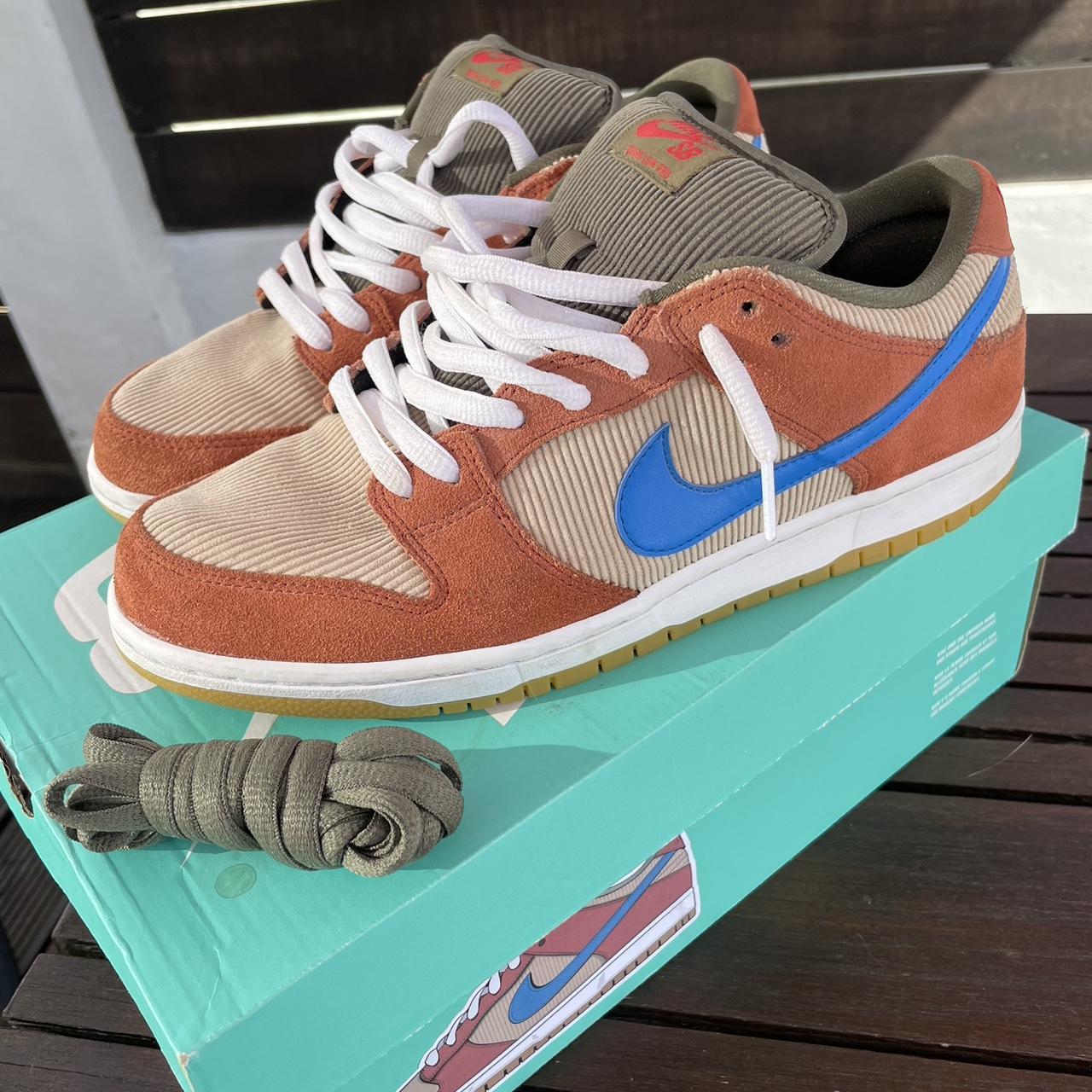 Nike Dunk SB Dusty Low Peach Comes with Box &... - Depop