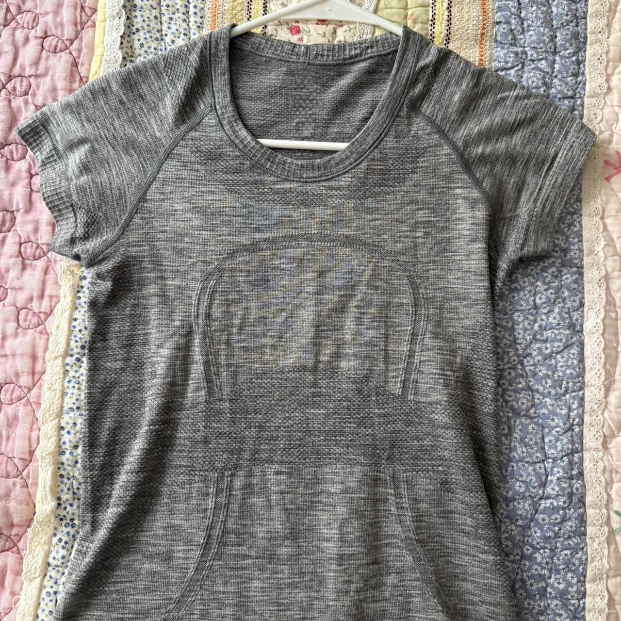 grey lululemon swiftly tech!! #lululemon... | Depop
