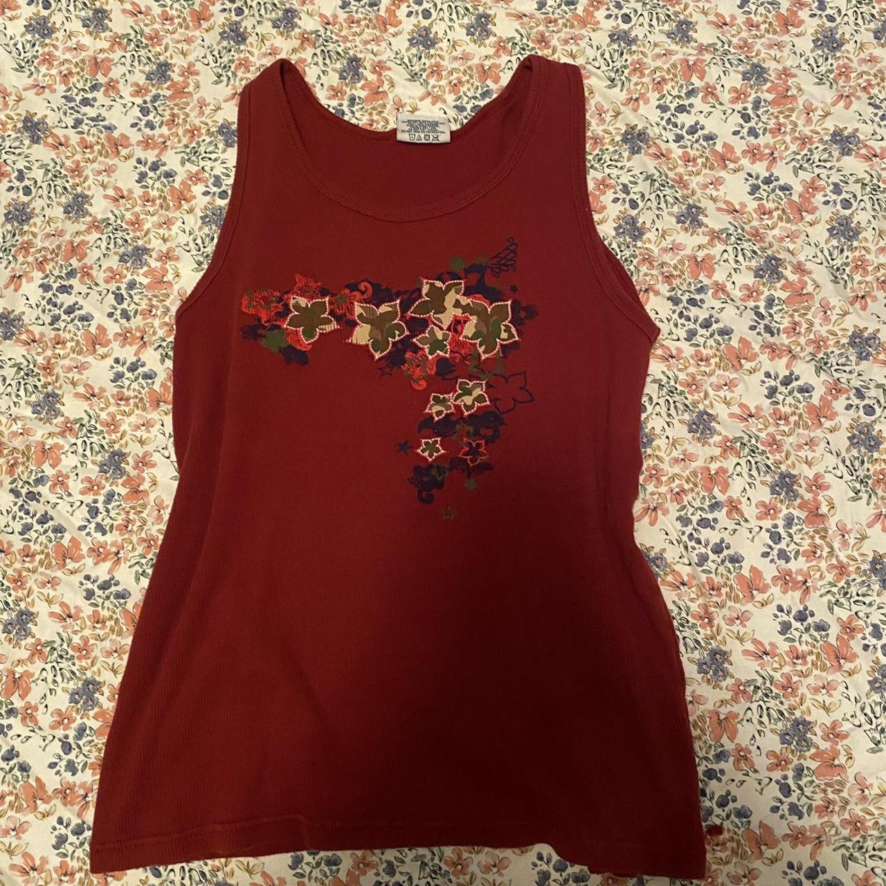 super cute 90s style red tank top !!⭐️ conditon:... - Depop