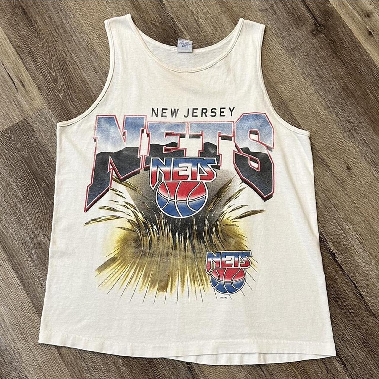 1990’s New Jersey Nets NBA Tank Top •Excellent... - Depop