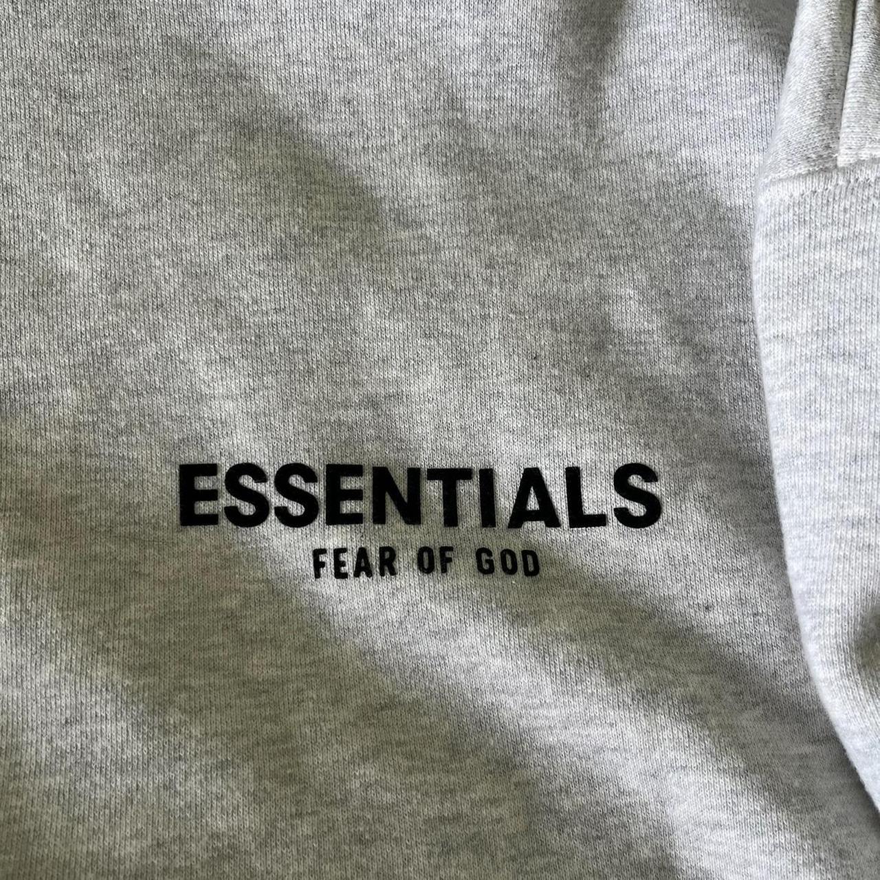 XS, light oatmeal Essential hoodie, excellent... | Depop