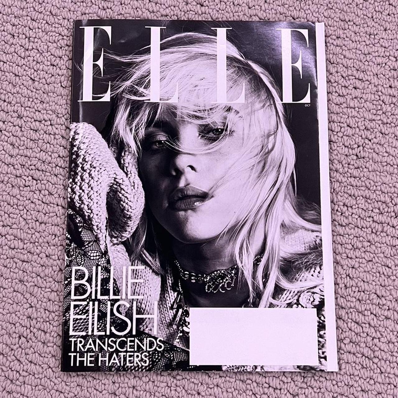 Billie Eilish Elle magazine Shipping is $5.39 Dm... - Depop