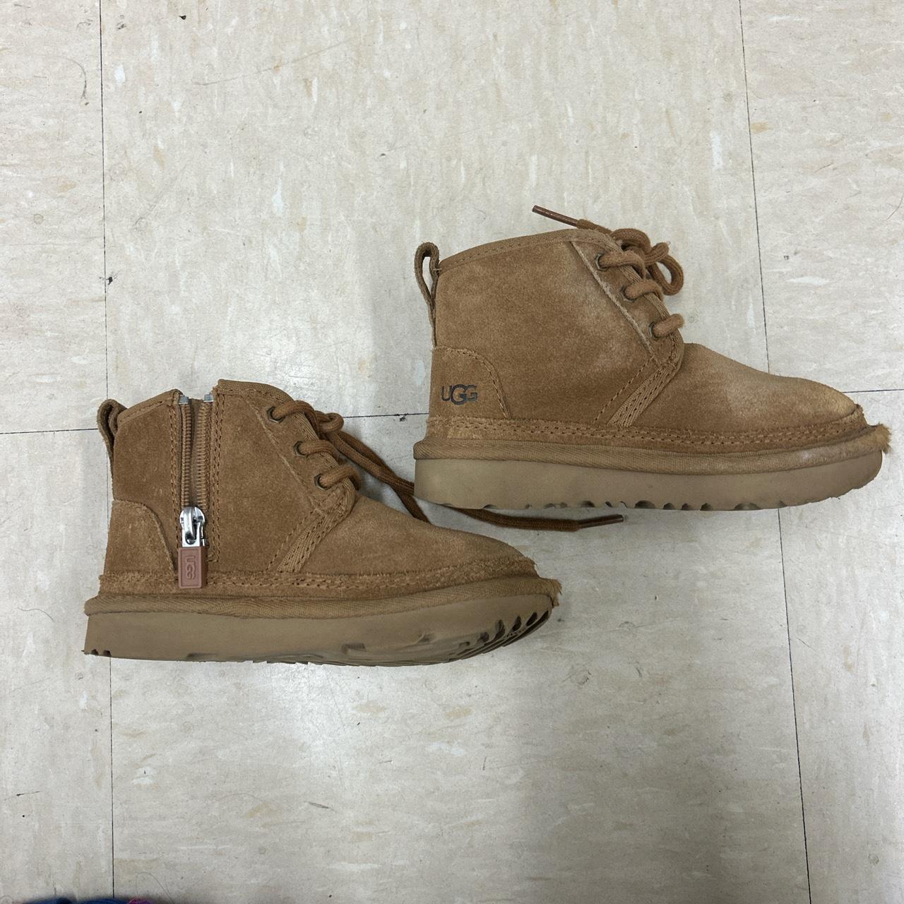 Size 9 little kid UGGs originally $95 - Depop