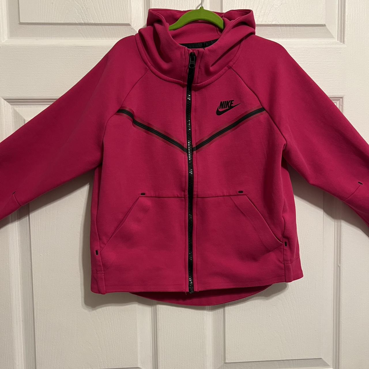Pink Nike tech fleece hoodie #fleecelove (This is a... | Depop