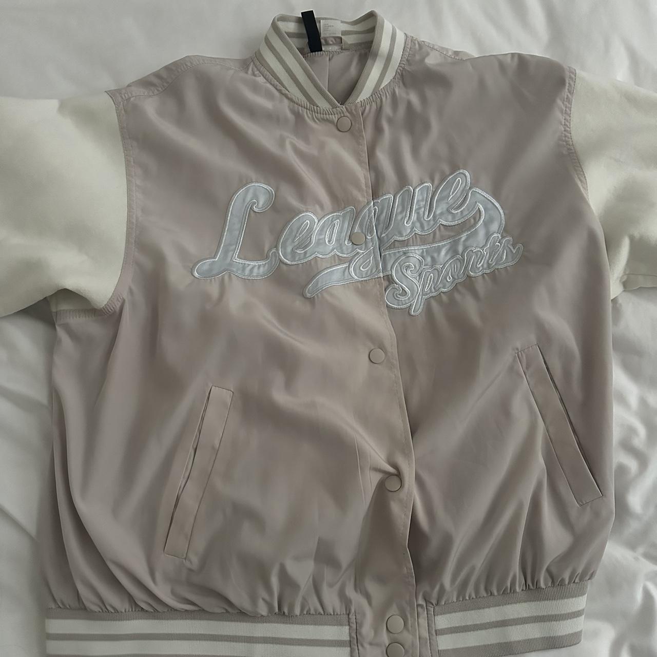 H&M Leagues Sportswear Varsity Jacket size M only... - Depop