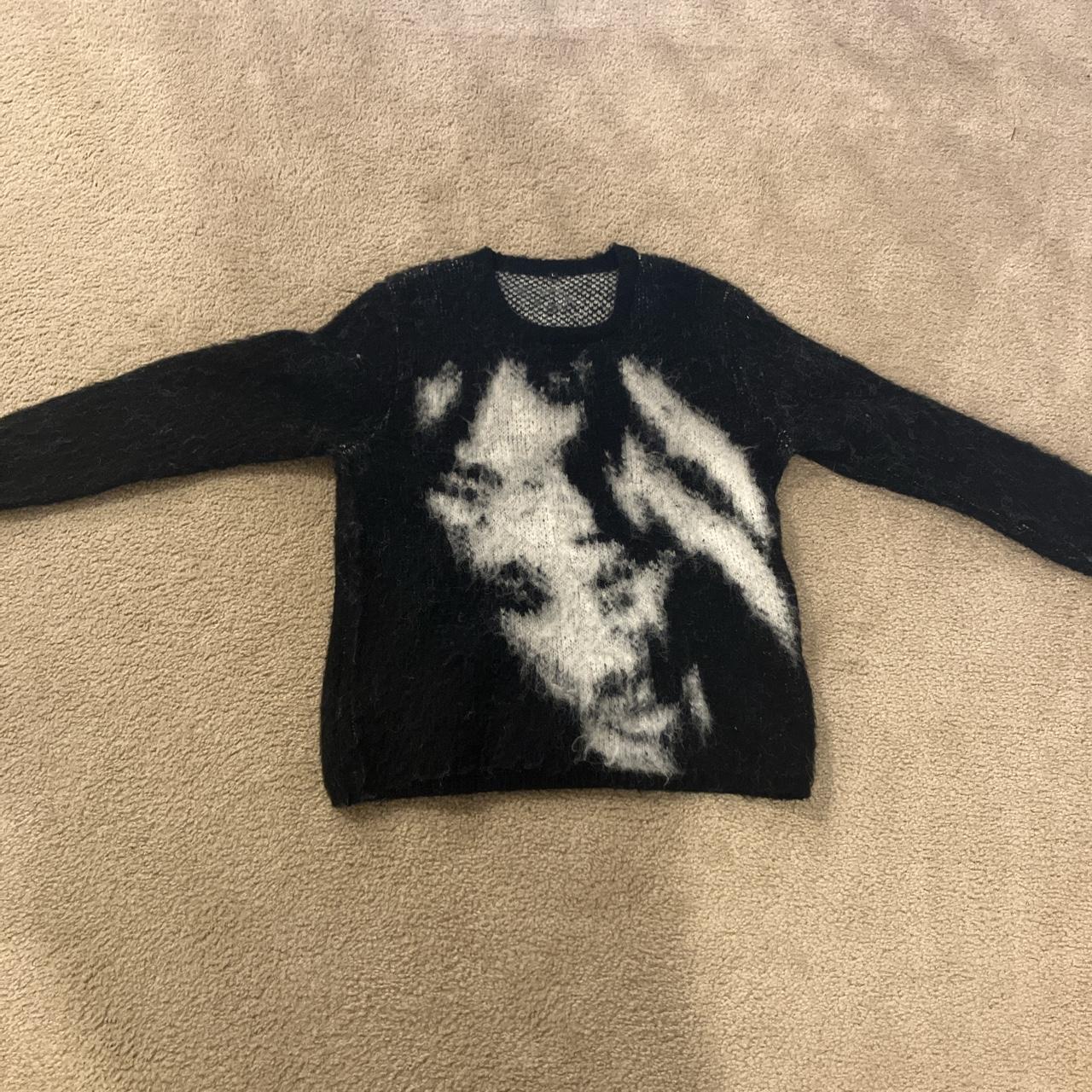 Large three face sweater. Brand new never worn.... - Depop