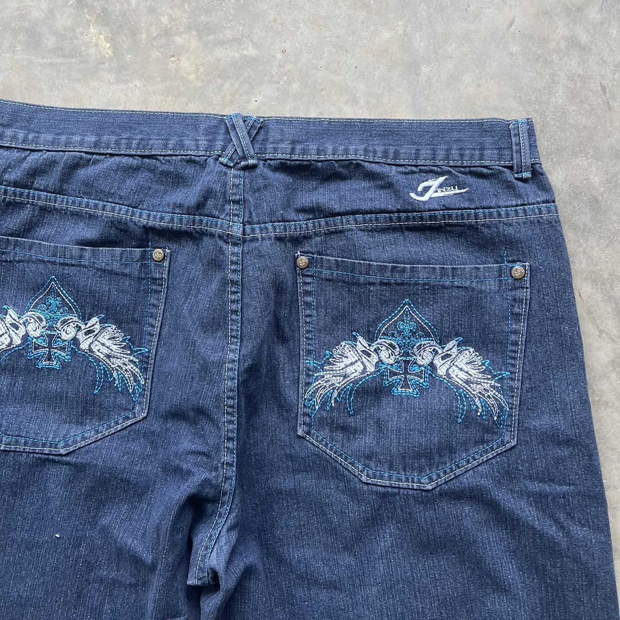 Vintage JNCO style jeans -jinzu jeans -basically... - Depop