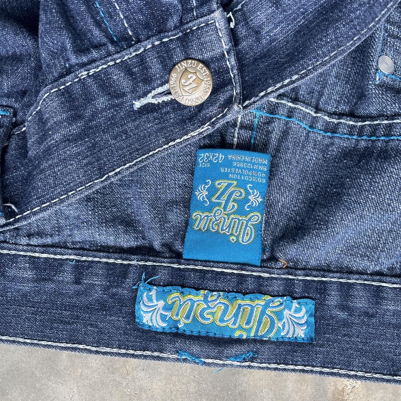 Vintage JNCO style jeans -jinzu jeans -basically... - Depop
