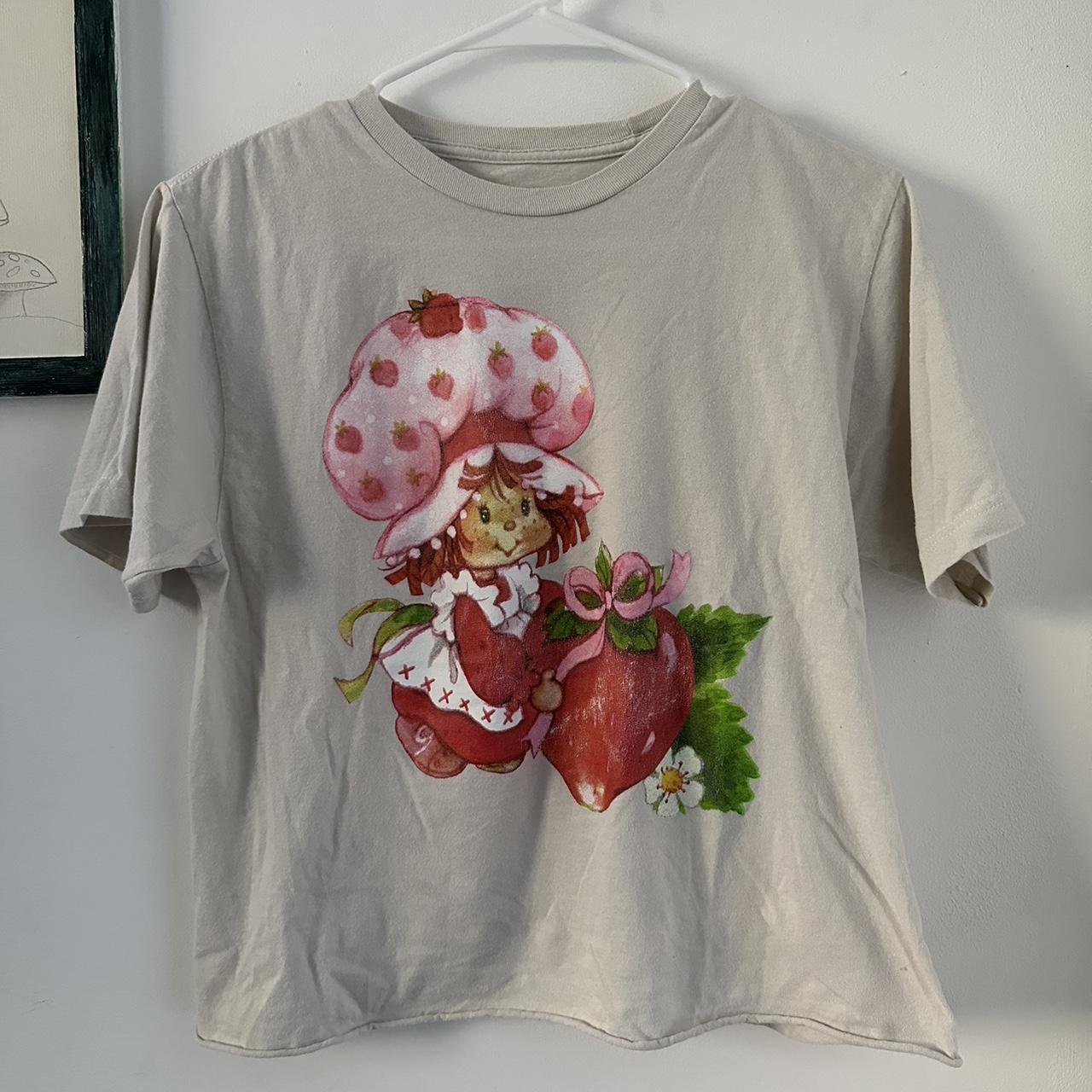 Strawberry Shortcake Shirt, I think I only wore this... - Depop