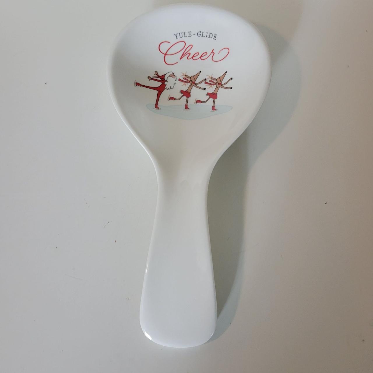 Yule-Glide Cheer Whimsical Reindeer Plastic Melamine... - Depop