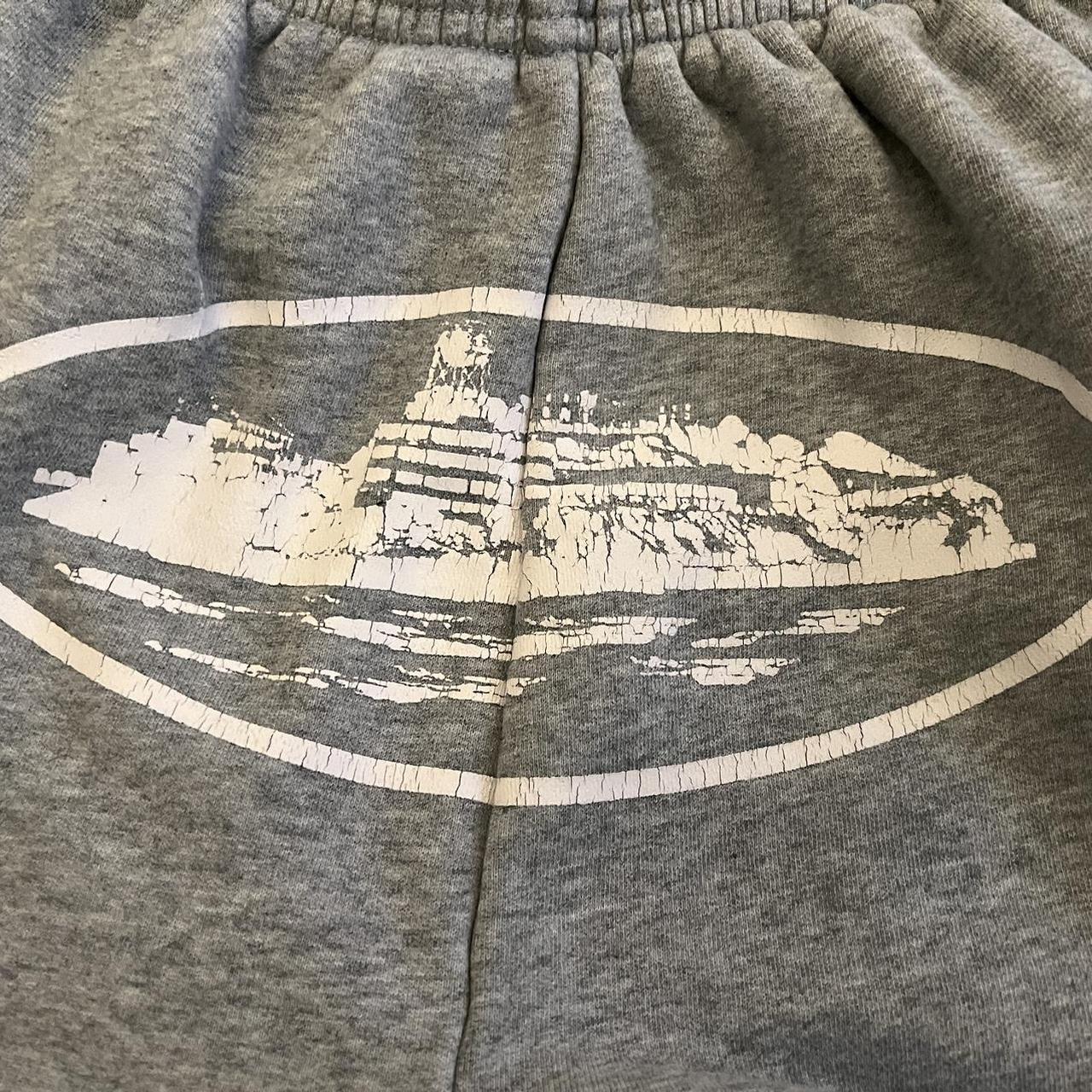 Corteiz (crtz) og alcatraz bottoms grey BOTTOMS... - Depop