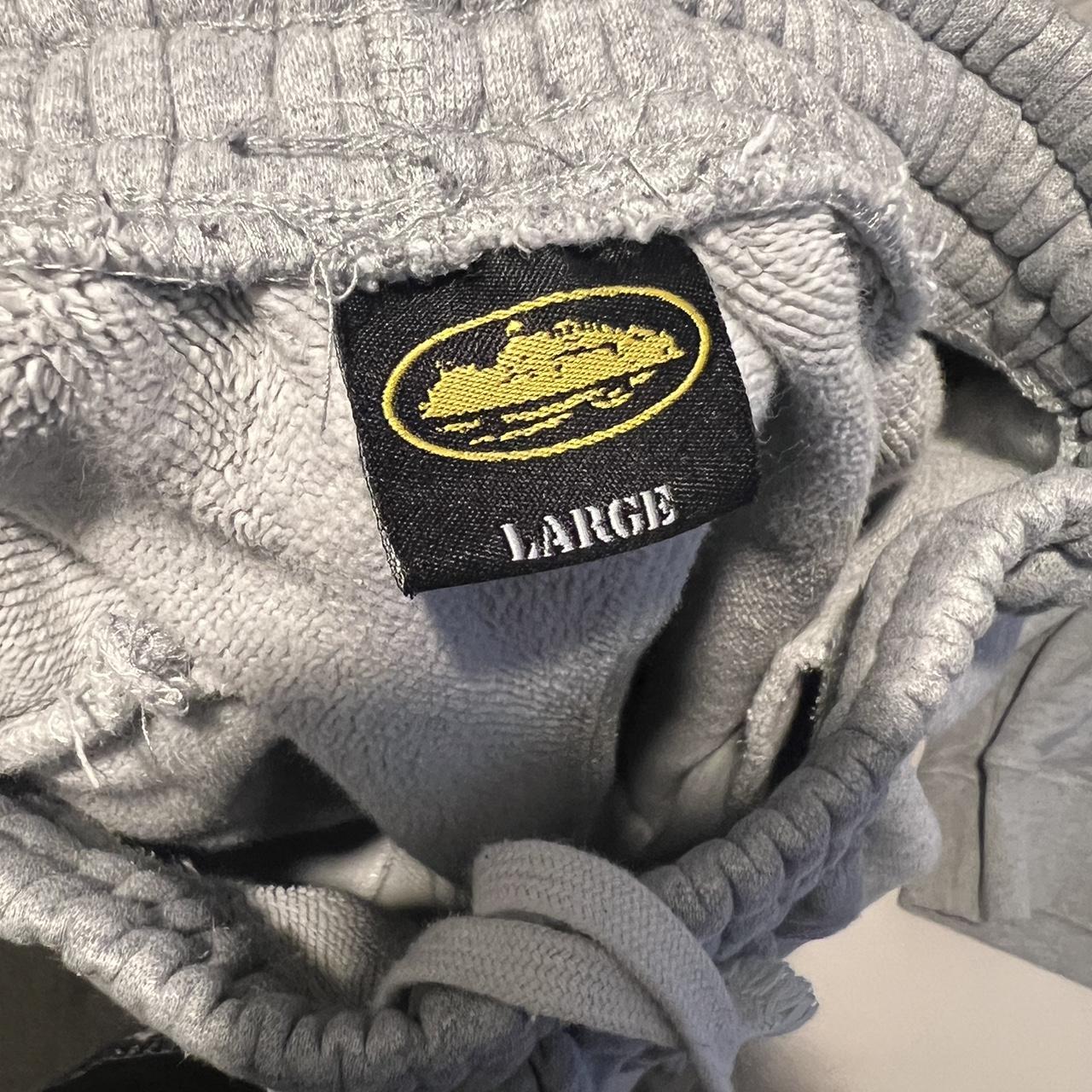 Corteiz (crtz) og alcatraz bottoms grey BOTTOMS... - Depop