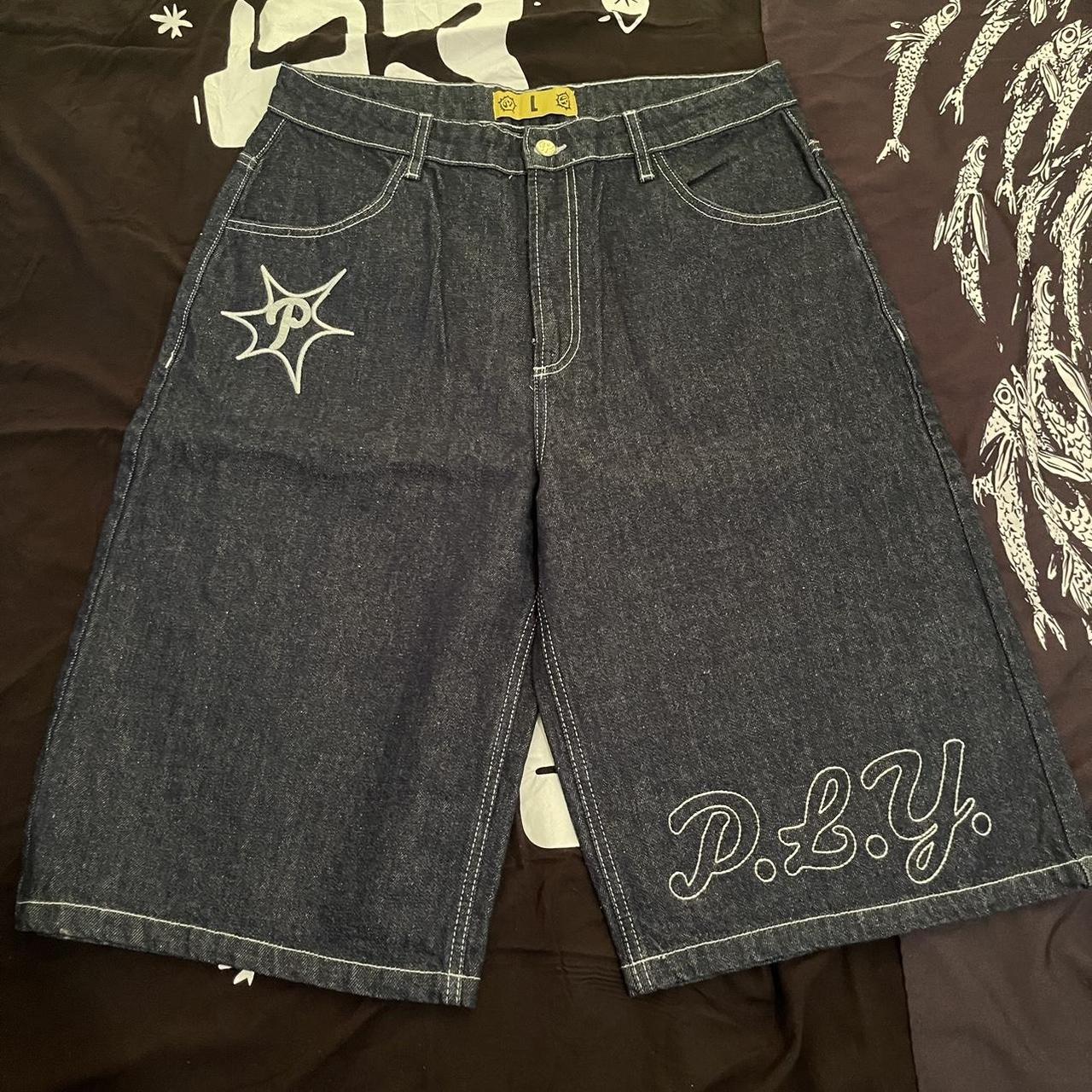 protect ldn ply jorts size L condition 10/10 (never... - Depop