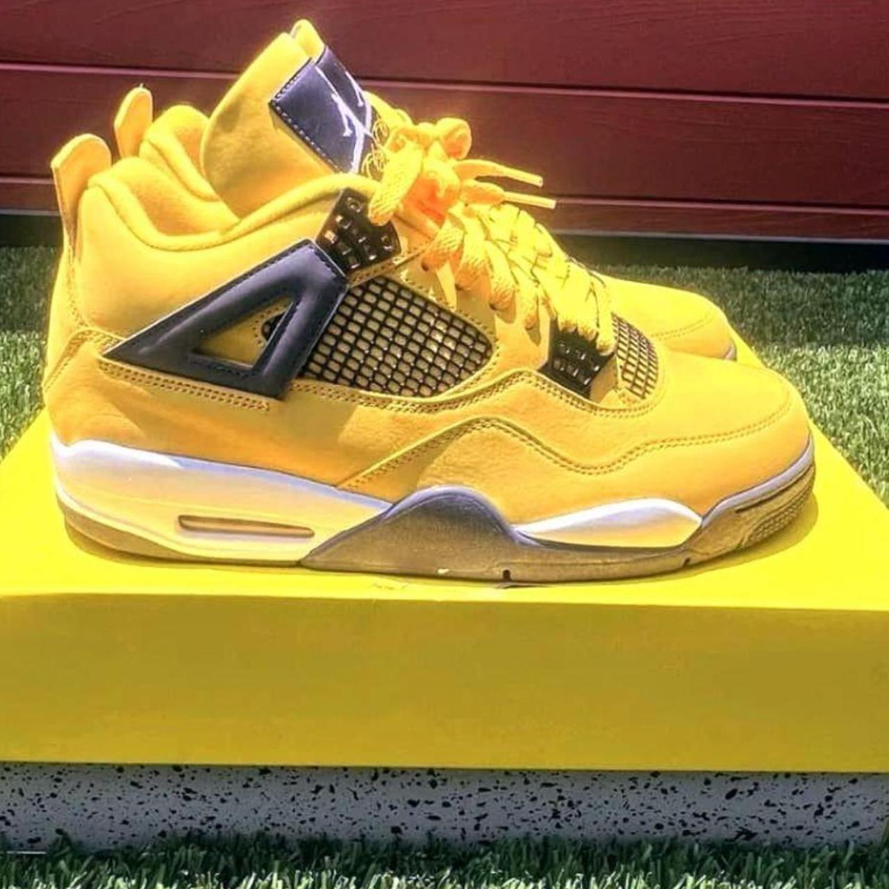 Jordan 4s retro yellow | Depop