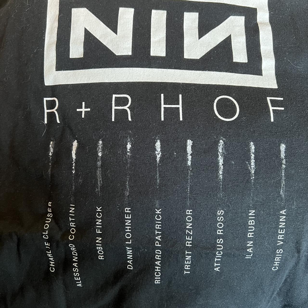 Never worn Nine Inch Nails RRHOF Fan Day 2022... - Depop