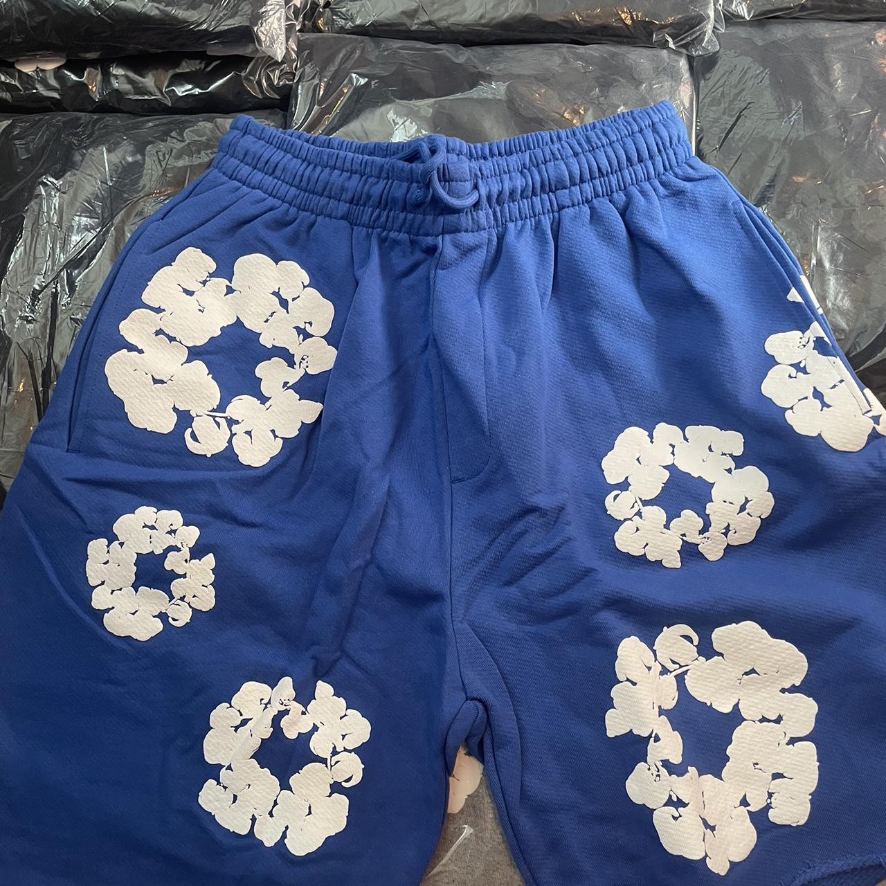 Denim Tears Shorts ‘Royal Blue’ Sizes Small, Medium,... - Depop
