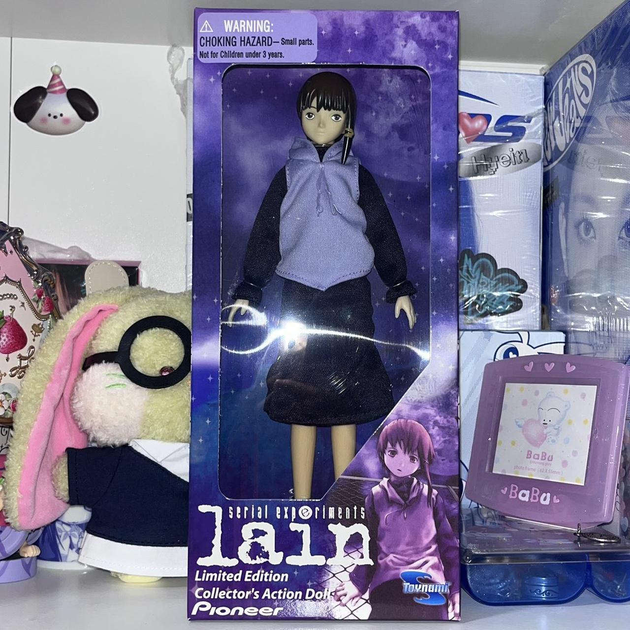 serial experiments lain doll / anime figure brand... - Depop