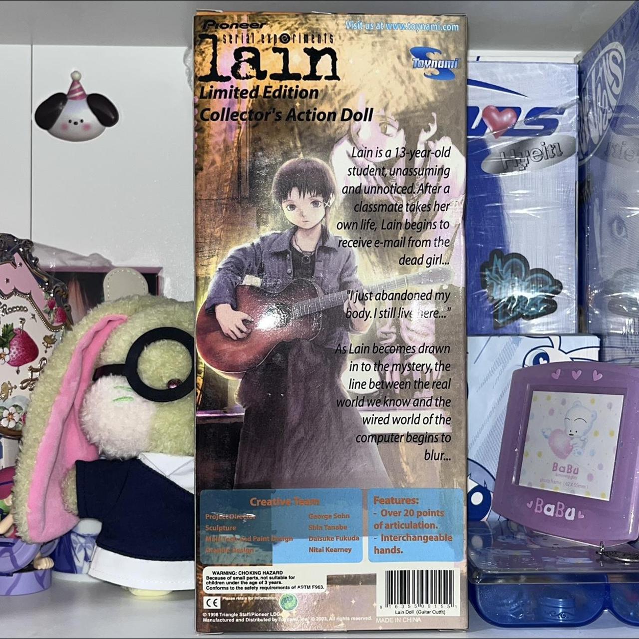 serial experiments lain doll / anime figure brand... - Depop