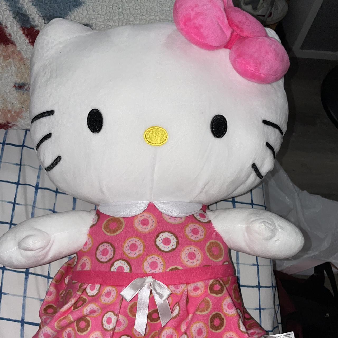 hello kitty with a donut dress plushie 💓💓 idk how... - Depop