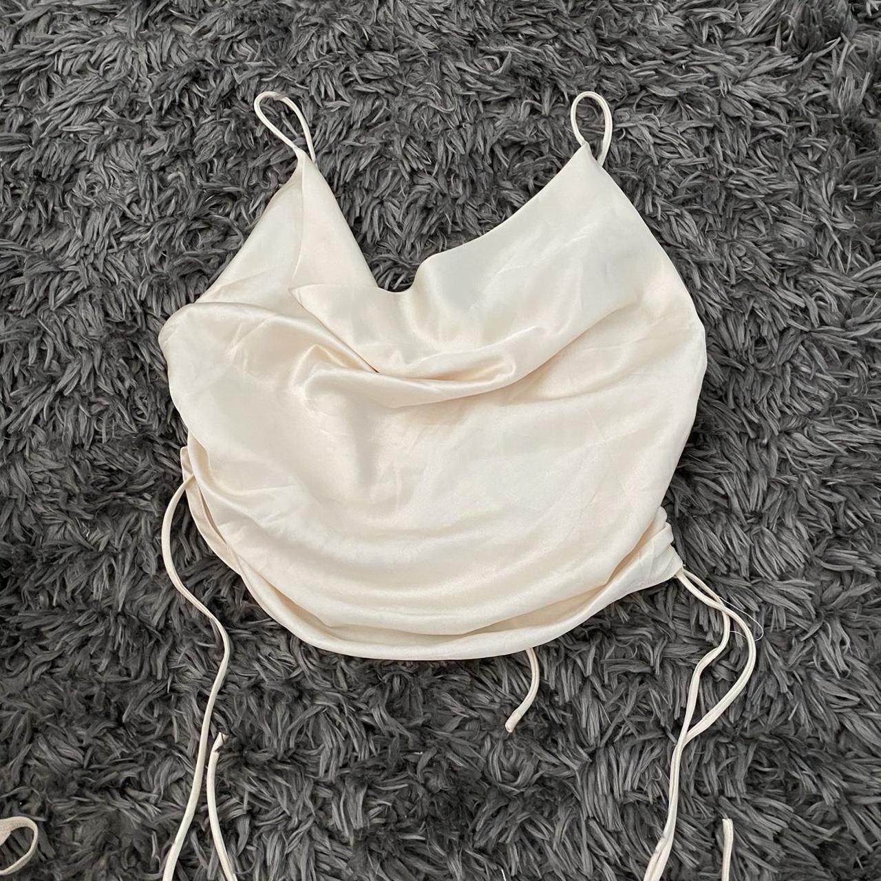 BRAND NEW White Fox Tank - Depop