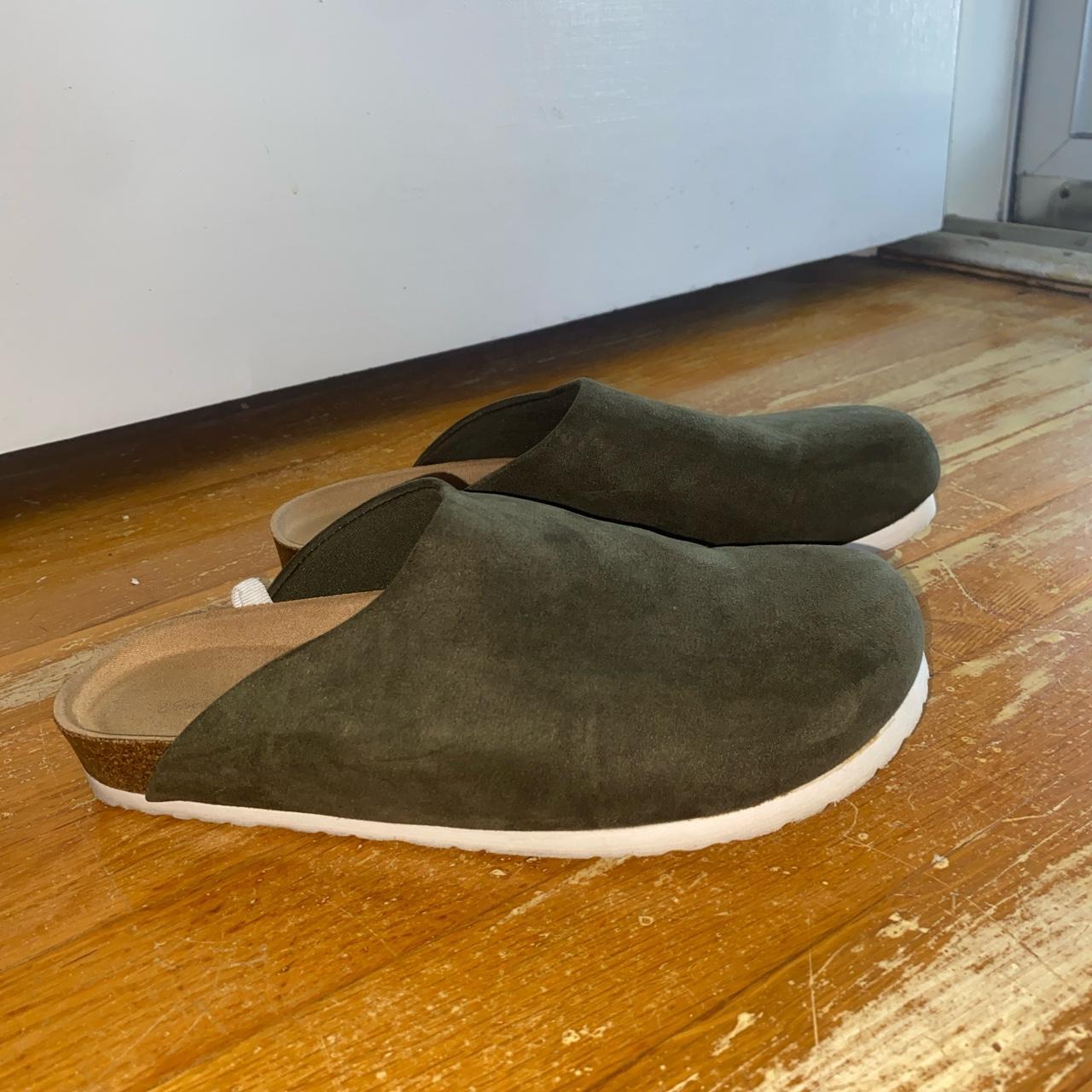 Forest Green Mules Size: 7.5 Price: $12 - Depop