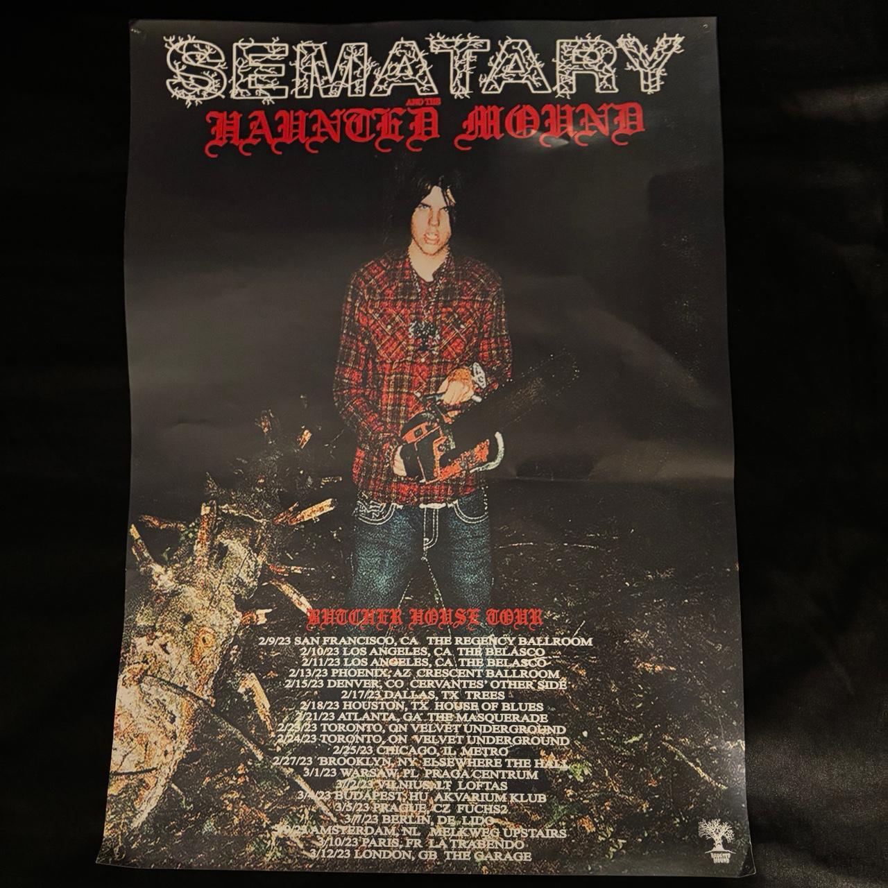 Sematary butcher house tour poster Kinda creased... | Depop