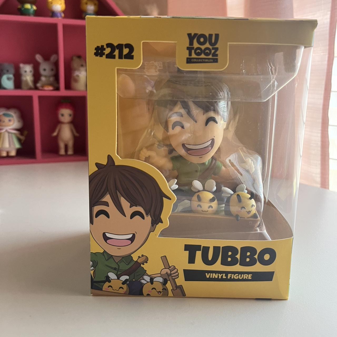 tubbo youtooz only used as display small dent on... - Depop