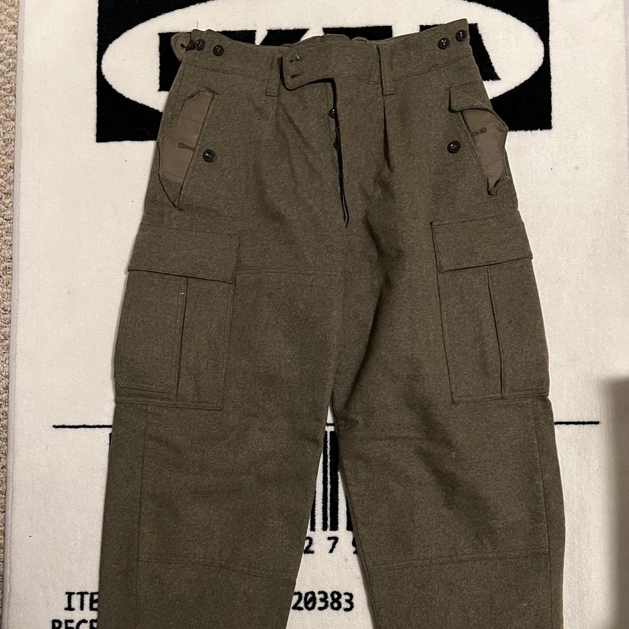 WW2 Trousers/Pants All Wool (BAWI)- 32x30 Super... - Depop