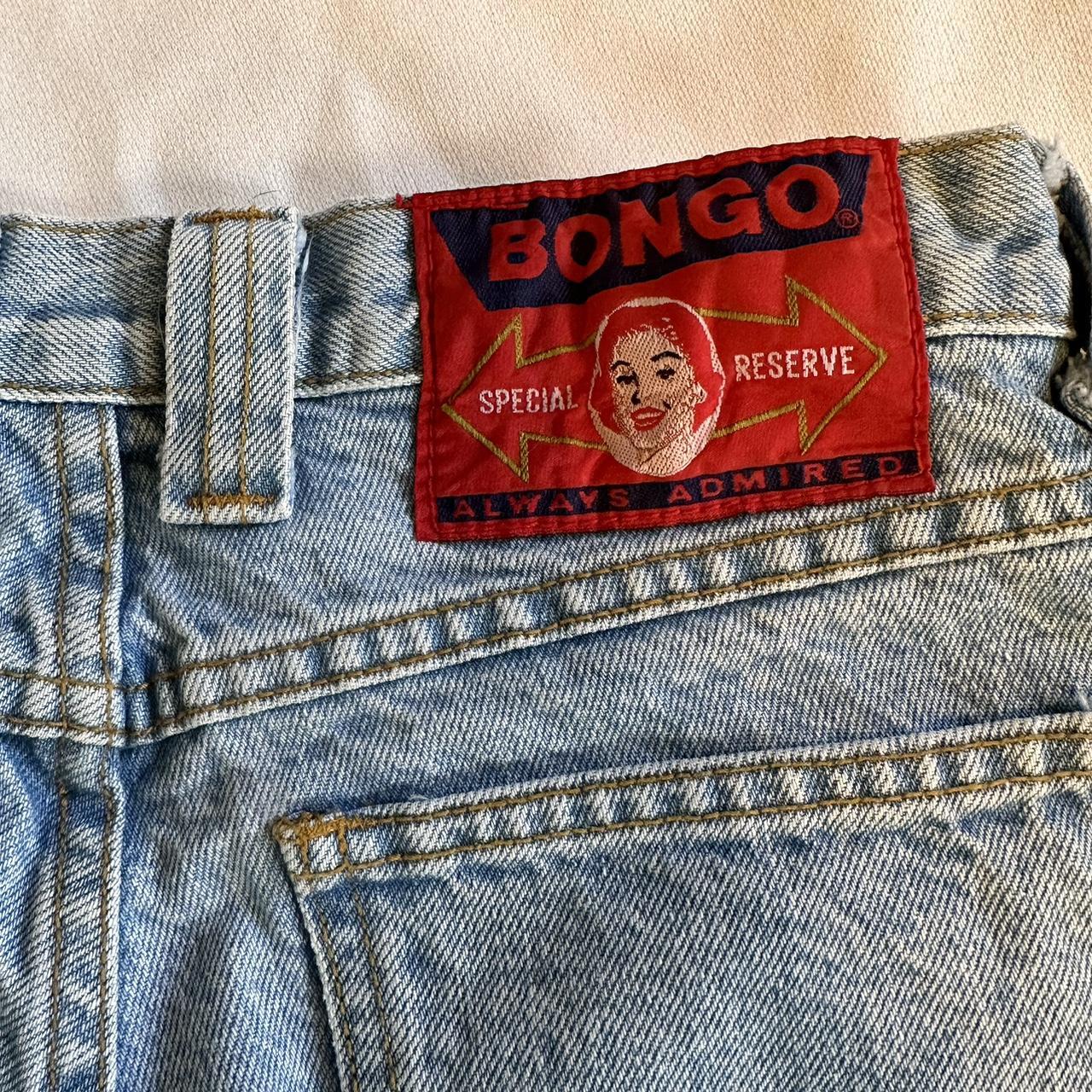 Rare vintage 90s bongo denim jeans Tag says size... - Depop