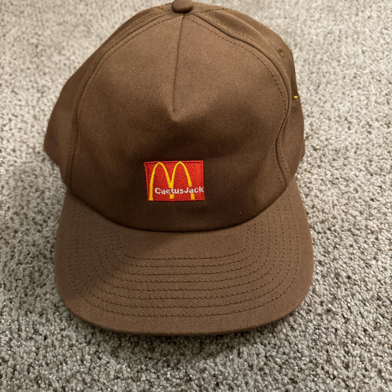 Cactus Jack McDonalds Brown Hat - Depop