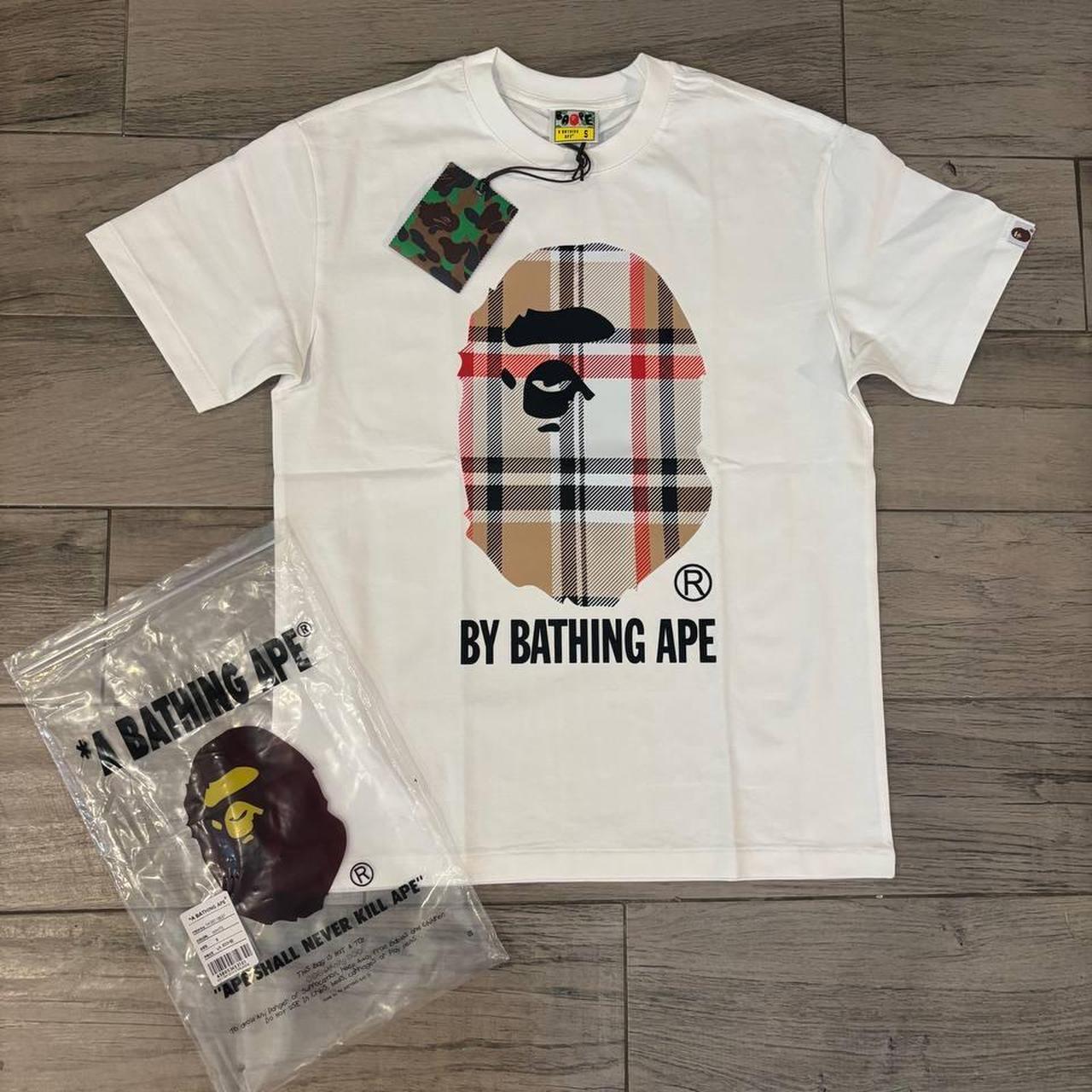 Bape X Burberry Collab %100 Authentic Fast... | Depop