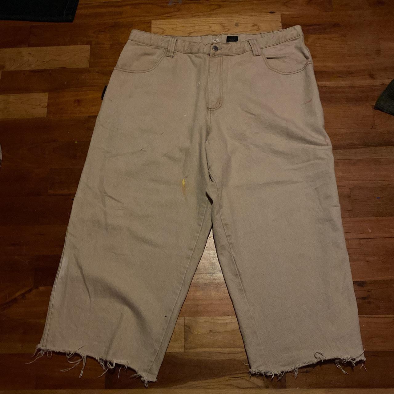 baggy interstate jeans 40/29 after cutting the... - Depop