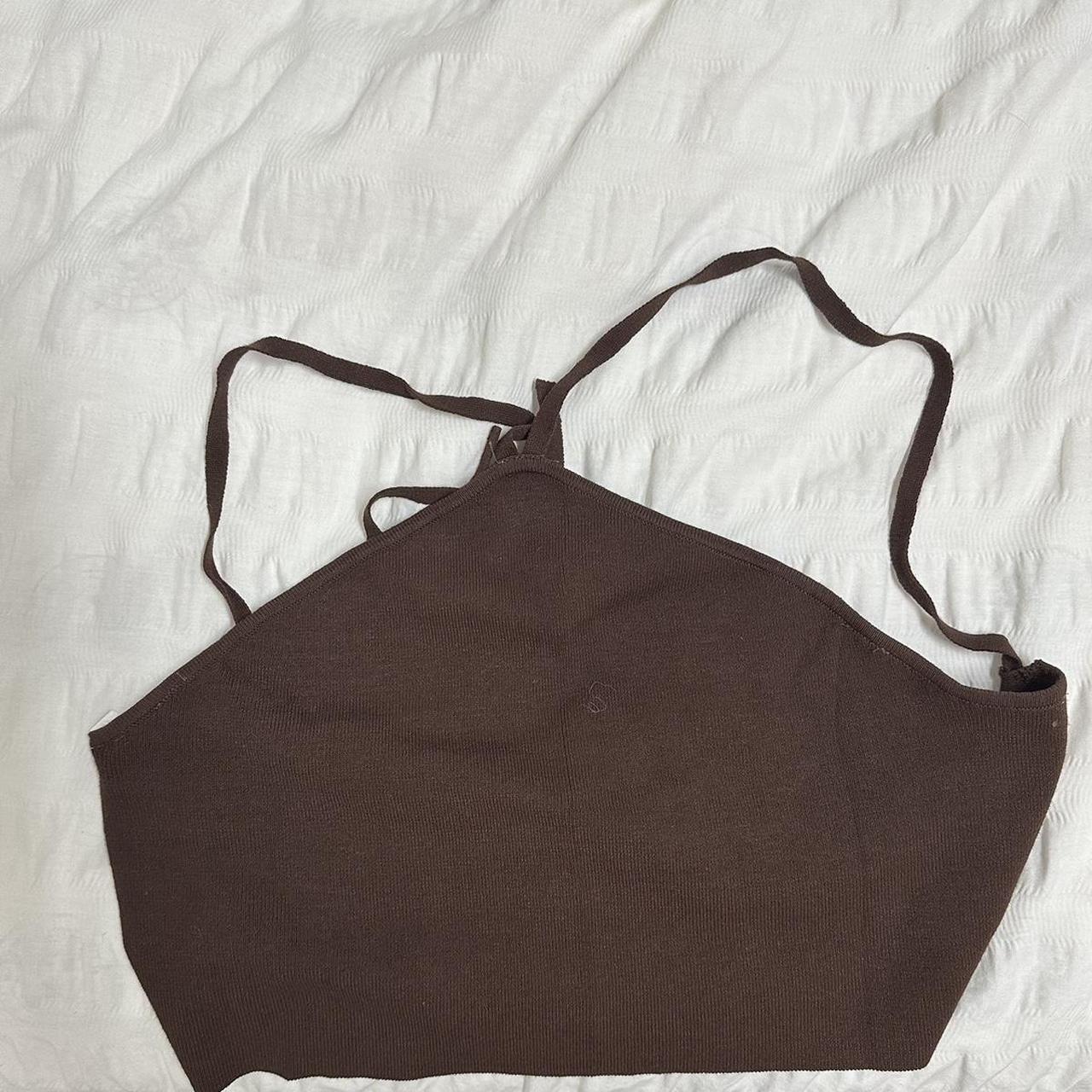 Glassons halter backless crop top SIZE XS (would... - Depop