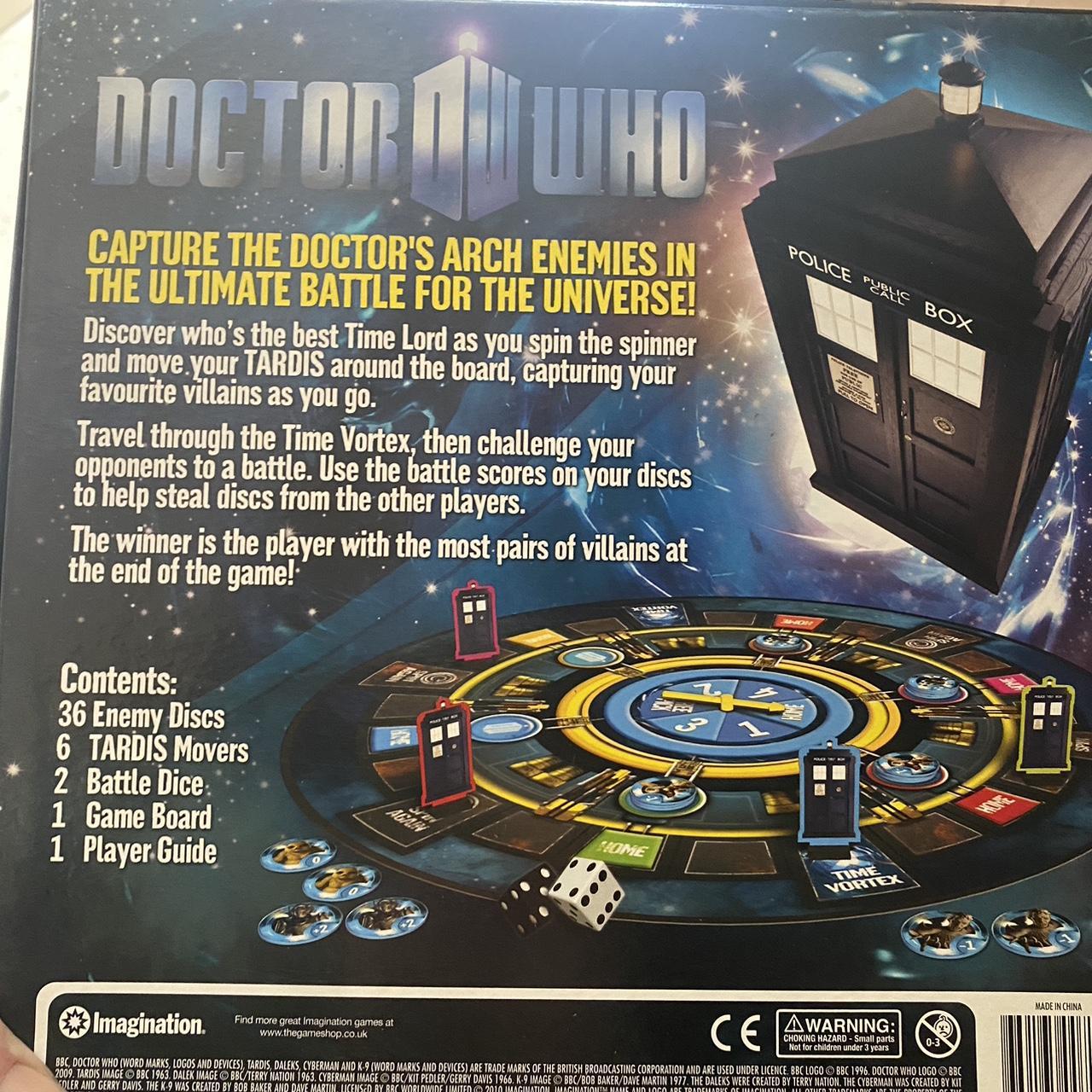 DOCTOR WHO - Battle to save the universe board game.... - Depop